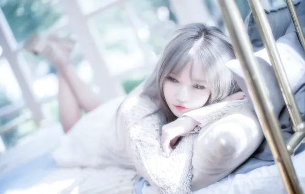 Wallpaper Girl Long Hair Dress Smile Beautiful Pretty Lips Face 1016