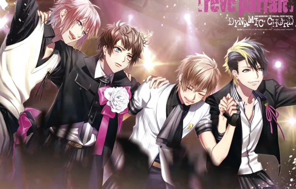 Wallpaper joy, scene, costume, guy, bow, art, visual novel, Dynamic ...