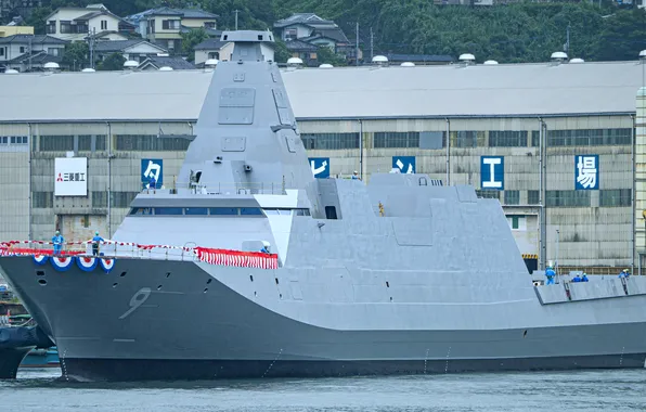 Wallpaper Japan, frigate, JS Natori for mobile and desktop, section ...