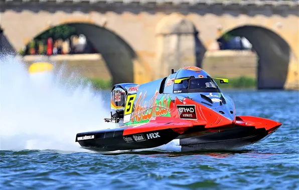 Wallpaper race, boat, speed for mobile and desktop, section спорт ...