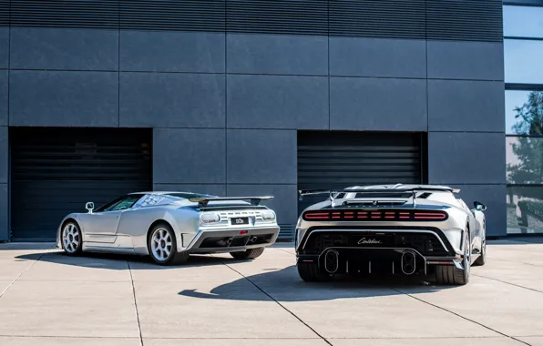 Wallpaper Bugatti, rear view, EB 110, One hundred and ten, Bugatti ...