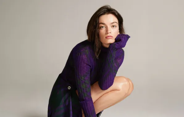 Download wallpaper actress, It, Emma Mackey, Emma Maki for Elle ...