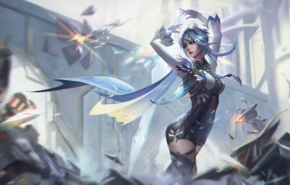 Wallpaper girl, castle, dance, Genshin Impact, Eula for mobile and ...