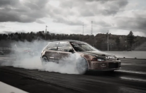 Download wallpaper drift, Honda, civic, drag, section honda in ...