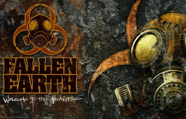 Wallpaper danger, gas mask, Fallen Earth, biological for mobile and ...