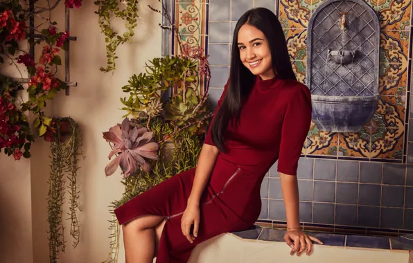 Wallpaper pose, smile, figure, actress, Emily Tosta, Emily Toast for ...