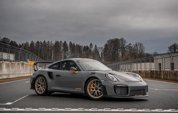 Wallpaper overcast, 911, Porsche, racing track, GT2 RS, 991, Edo ...