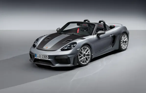Wallpaper Porsche, front view, 718, Porsche 718 Spyder RS for mobile ...