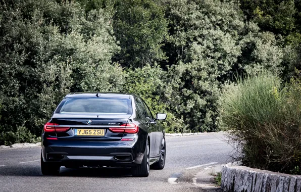 Wallpaper BMW, rear view, Sport, 730LD, M-series for mobile and desktop ...