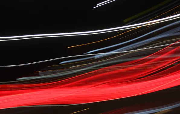 Wallpaper light, lines, blur, abstraction, 4k ultra hd background, long ...