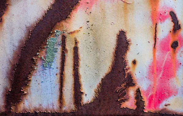 Wallpaper wall, paint, rust for mobile and desktop, section текстуры ...