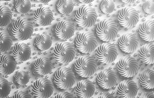 Download wallpaper flowers, background, pattern, texture, beads ...