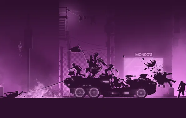 Download wallpaper Auto, Minimalism, Machine, People, Style, Punk ...