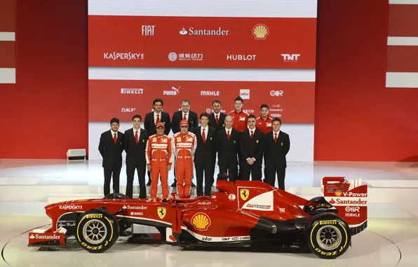 Download wallpaper ferrari, Ferrari, Formula 1, presentation, f138 ...