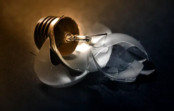 Wallpaper light bulb, fragments, base for mobile and desktop, section ...