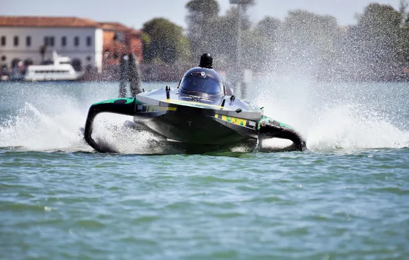 Wallpaper speed, boats, race for mobile and desktop, section спорт ...