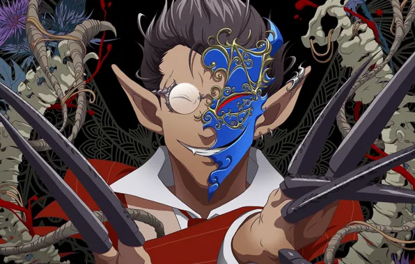 Download wallpaper smile, elf, Overlord, guy, Lord, section shonen in ...