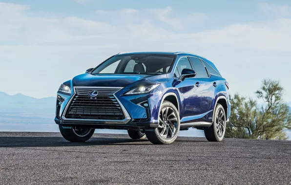 Wallpaper 2018, crossover, Lexus RX, 450h L for mobile and desktop ...