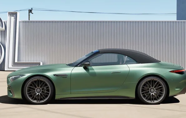 Wallpaper side view, hybrid, Performance, Roadster, 2023, Mercedes-AMG ...