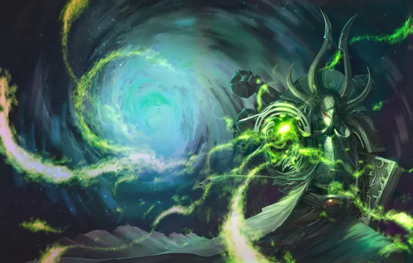 Wallpaper magic, magic, chaos, chaos, the sorcerer, Warhammer ...