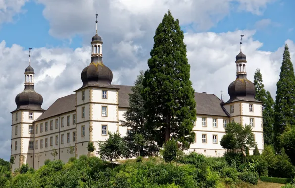 Wallpaper photo, Trees, Germany, Castle, Castle Sternberg images for ...