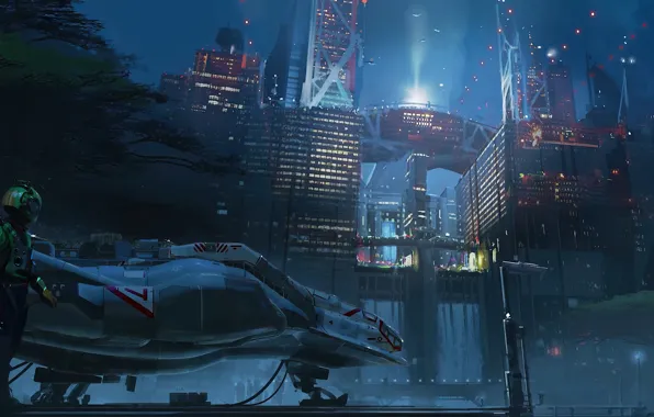 Download wallpaper future, game, art, starfield, section games in ...