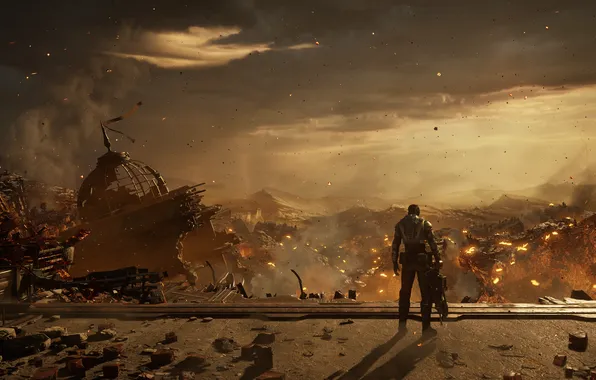Wallpaper devastation, Kate Diaz, Gears of war 5 for mobile and desktop ...