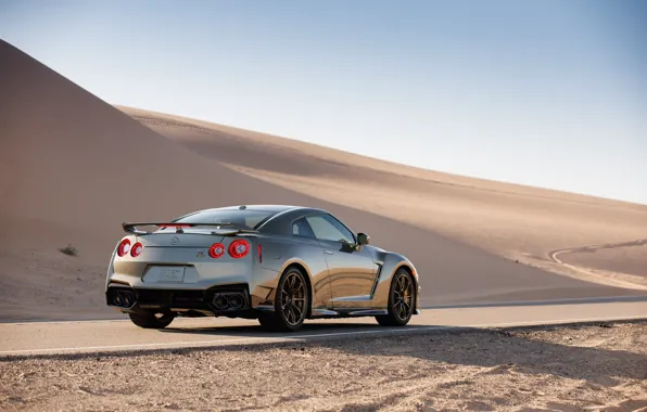 Download wallpaper car, Nissan, GT-R, sand, R35, 2023, Nissan GT-R T ...
