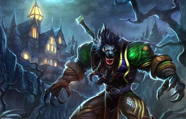 Wallpaper World of Warcraft, wow, vargen for mobile and desktop ...