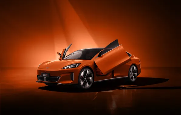 Wallpaper car, minimalism, vehicle, simple background, front angle view ...