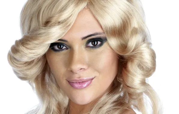 Wallpaper girl, portrait, makeup, white hair images for desktop ...