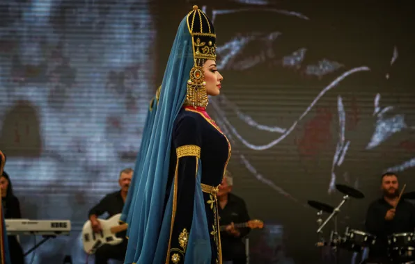 Download wallpaper music, girl, Russia, Moscow, dance, festival ...