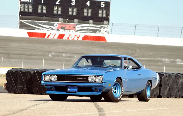 Download wallpaper Race, Blue, Coupe, Muscle car, Vehicle, Dodge ...