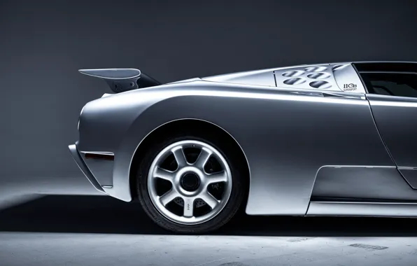 Wallpaper Bugatti, wheel, EB 110, Bugatti EB110 SS, rear wing for ...