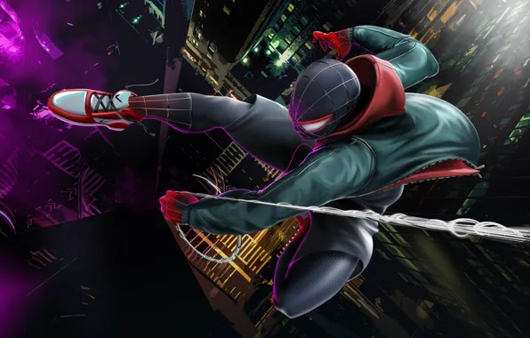 Wallpaper Figure, Web, Costume, Art, Art, Spider-man, Marvel Comics ...