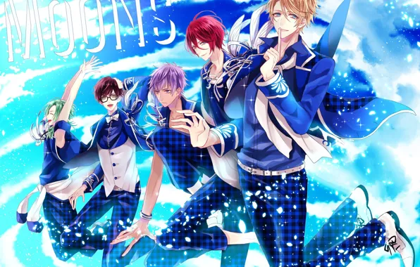 Wallpaper anime, art, guy, Sekimur To Mikado, Nome Tatsuhiro, B Project ...