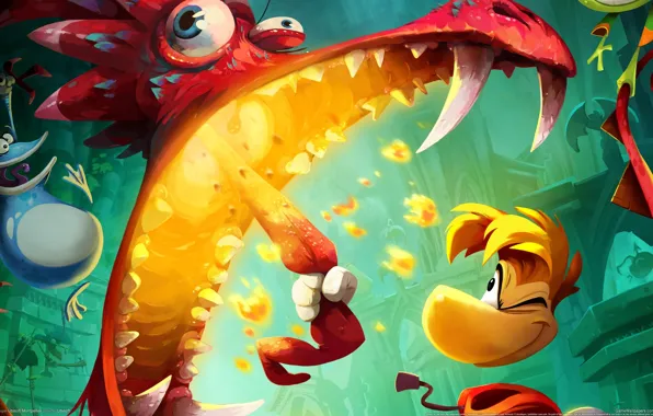 Wallpaper Ubisoft, Ubisoft Montpellier, Rayman, Rayman legends for ...