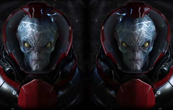 Wallpaper aliens, Fantasy, two, portrait images for desktop, section ...