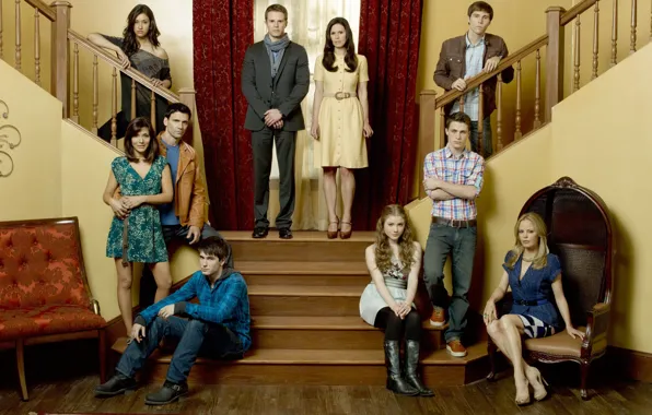 Wallpaper The series, The gates, Movies, the actors of the series, The ...