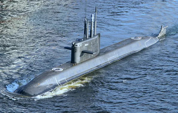 Wallpaper submarine, project 677, Diesel-electric for mobile and ...