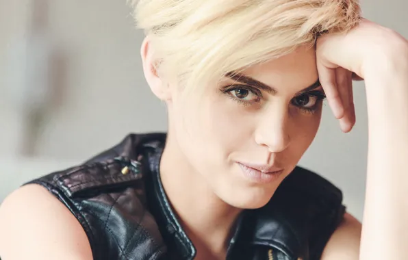 Wallpaper face, model, blonde, Camila Delgado for mobile and desktop ...