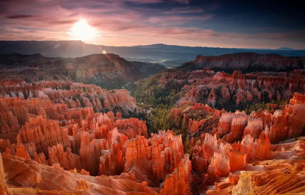 Download wallpaper mountains, rocks, view, USA, The Grand Canyon ...