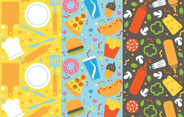 Wallpaper background, food, texture, dessert, food, pattern, collection ...