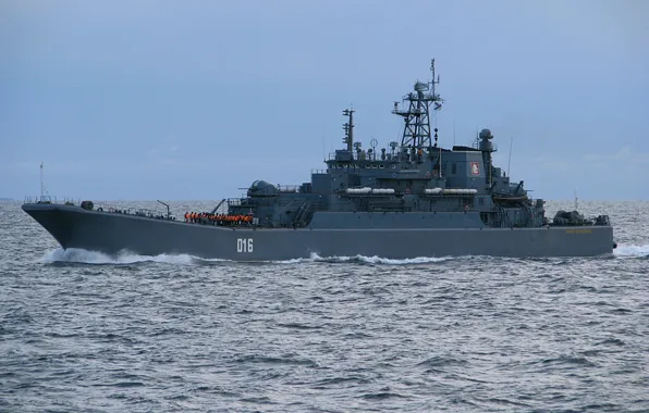 Wallpaper ship, large, George, landing, the project 775 for mobile and ...