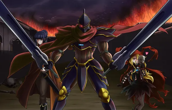 Download wallpaper Overlord, anime, asian, manga, japanese, oriental ...