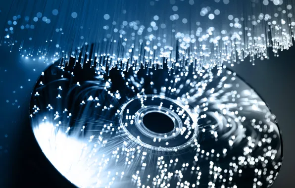 Download wallpaper rays, photo, disk, section hi-tech in resolution ...