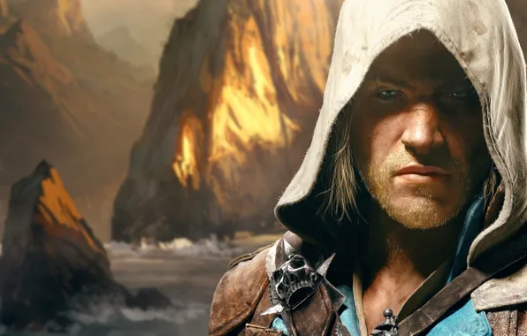 Download wallpaper Pirate, Ubisoft, Assassin, Edward Kenway, Assassin's ...