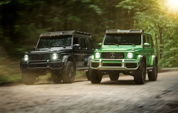 Wallpaper Mercedes-Benz, Road, Cars, Universal, G-Wagen, 2023, Four ...