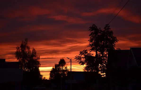 Wallpaper sunset, the evening, beautiful sky images for desktop ...
