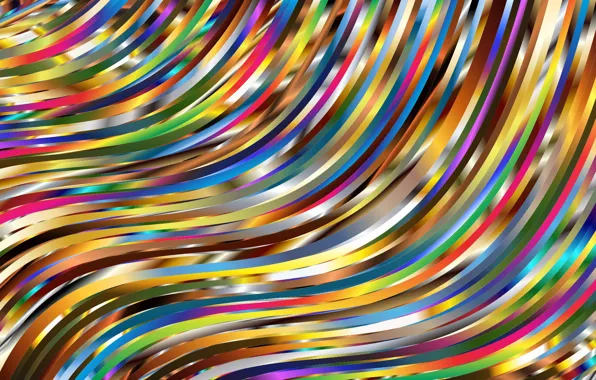 Wallpaper wave, line, pattern, paint for mobile and desktop, section ...